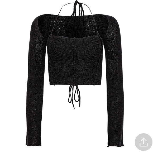Tiger Mist | Tops | Tiger Mist Lauren Top Black | Poshmark